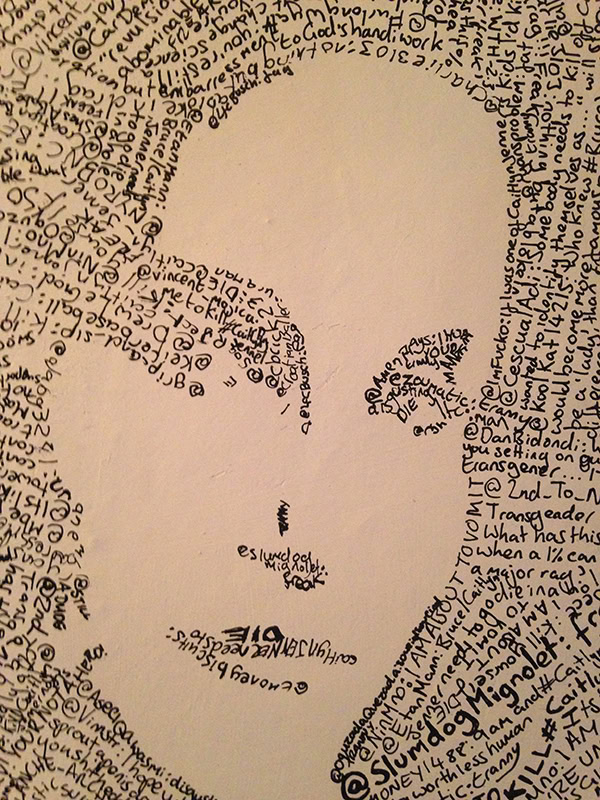 Transphobia turned into art by UK artist Conor Collins - Star Observer