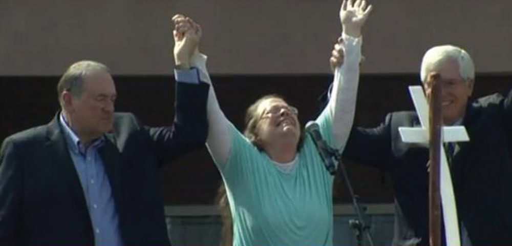 Controversial County Clerk Kim Davis Released From Jail After Refusing