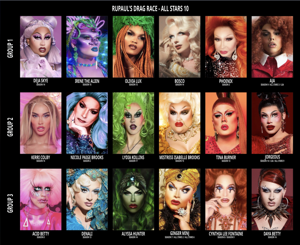 Drag Race All Stars 10 Is Officially Announced And The Rumoured Cast Is ...