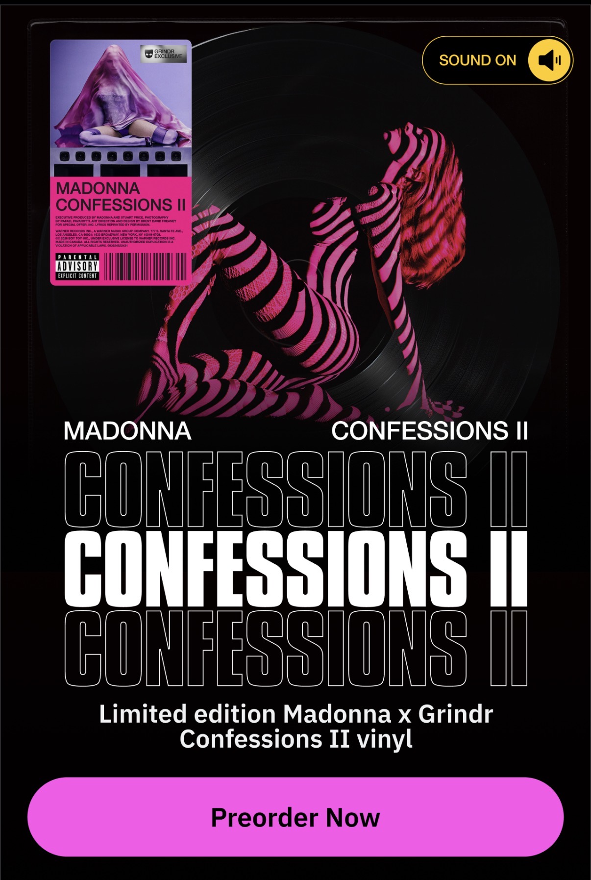 Madonna Launches Grindr Takeover For Her Latest Album Release - Star ...
