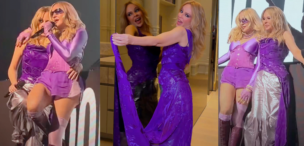 Kylie Minogue Joins Madonna For Surprise Worldpride Performance Star